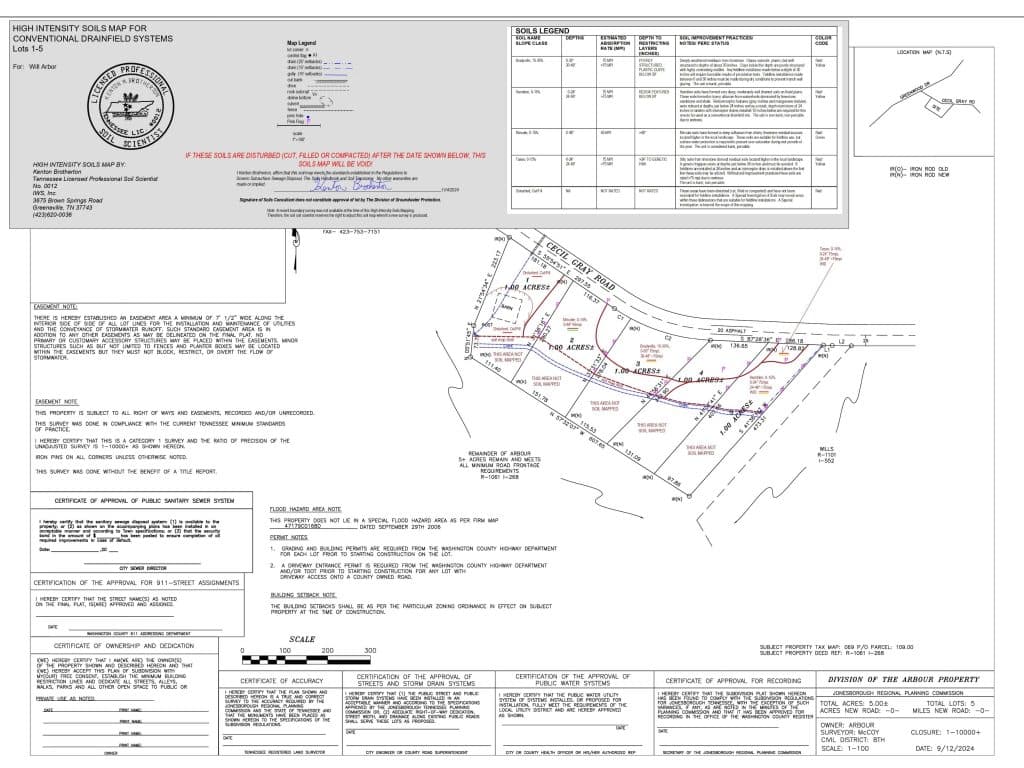 High-Intensity Soil Map | Innovative Wastewater Solutions